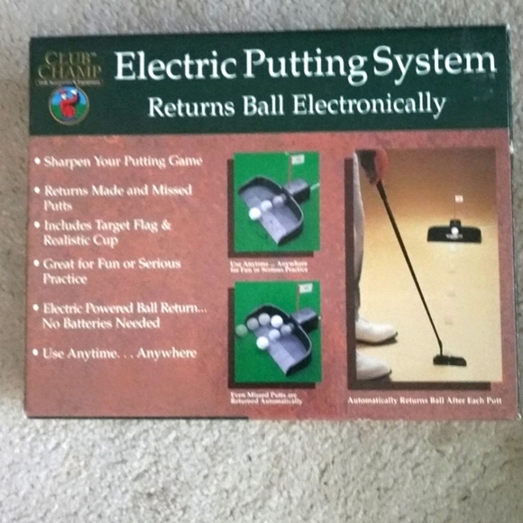 CLUB CHAMP | Games | Electric Putting System Returns Ball Electronicall ...